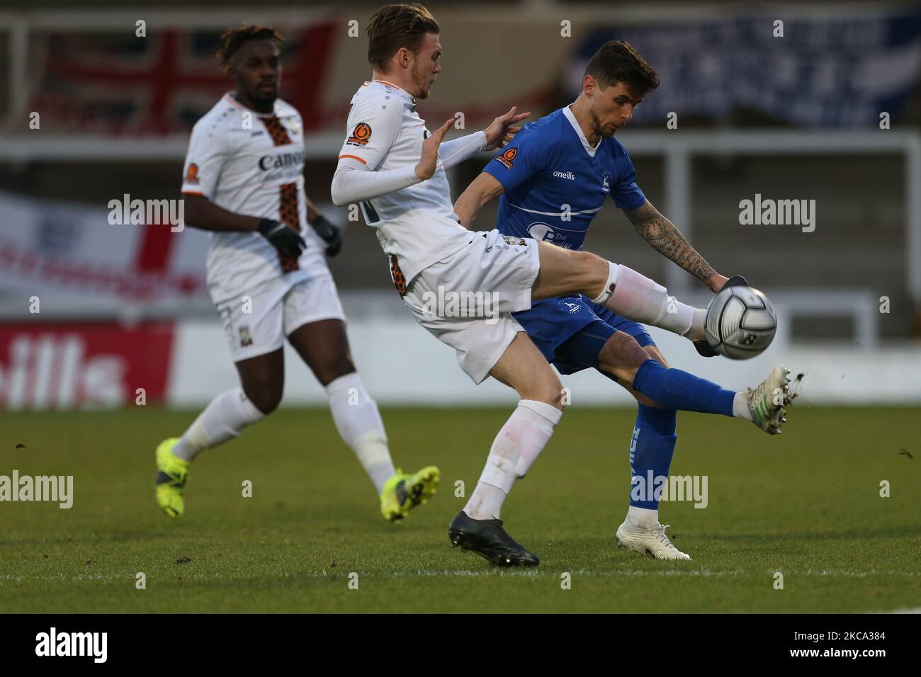 Hartlepool United's Gavan Holohan in action during the Vanarama ...