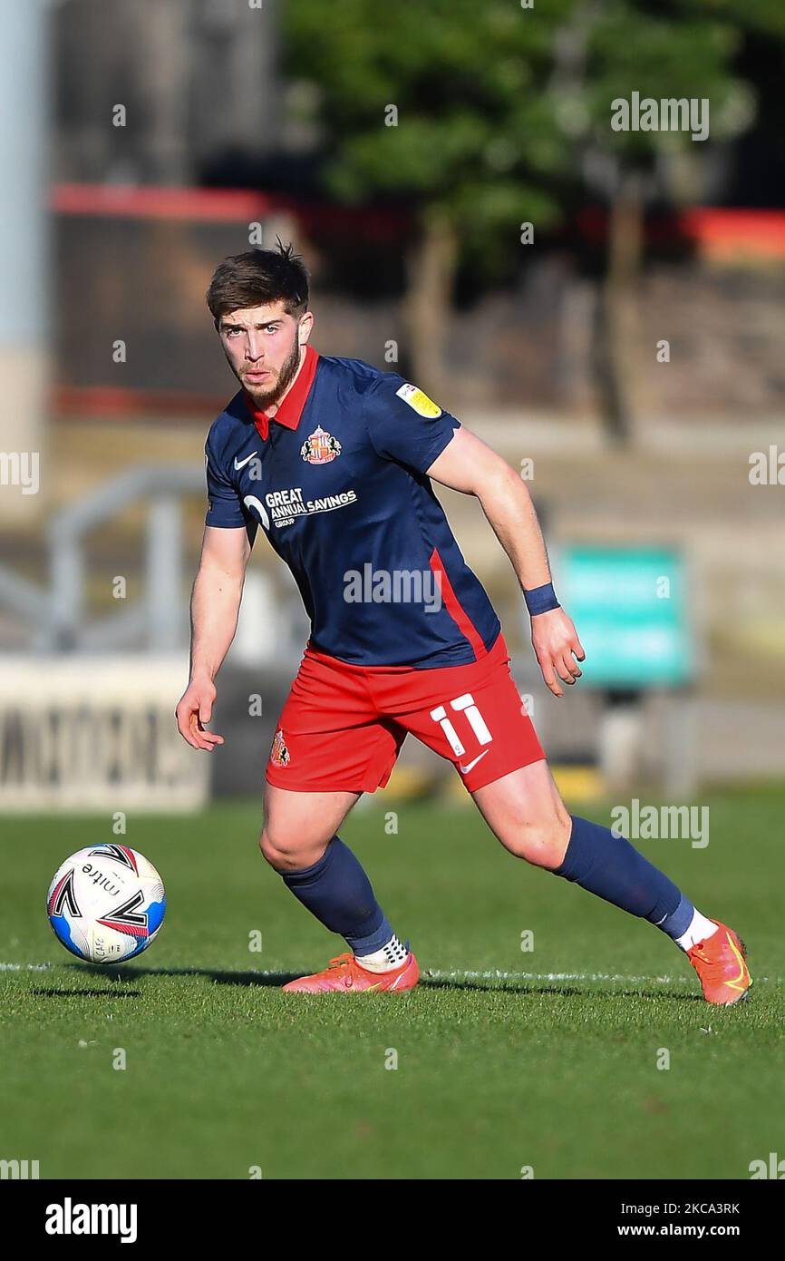 Lynden Gooch of Sunderland in action during the Sky Bet League 1 match ...
