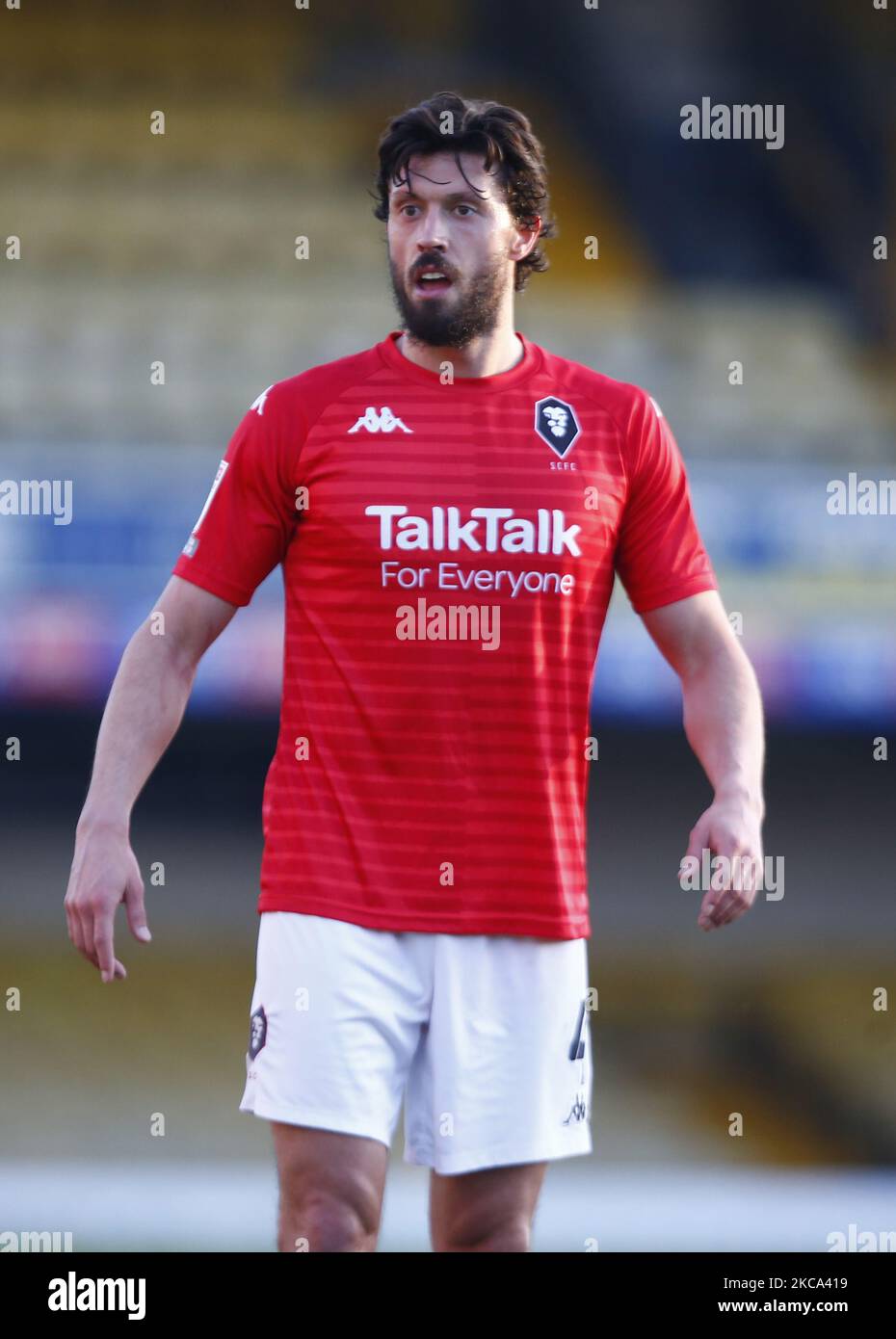 Jason Lowe of Salford City during Sky Bet League Two between Southend ...