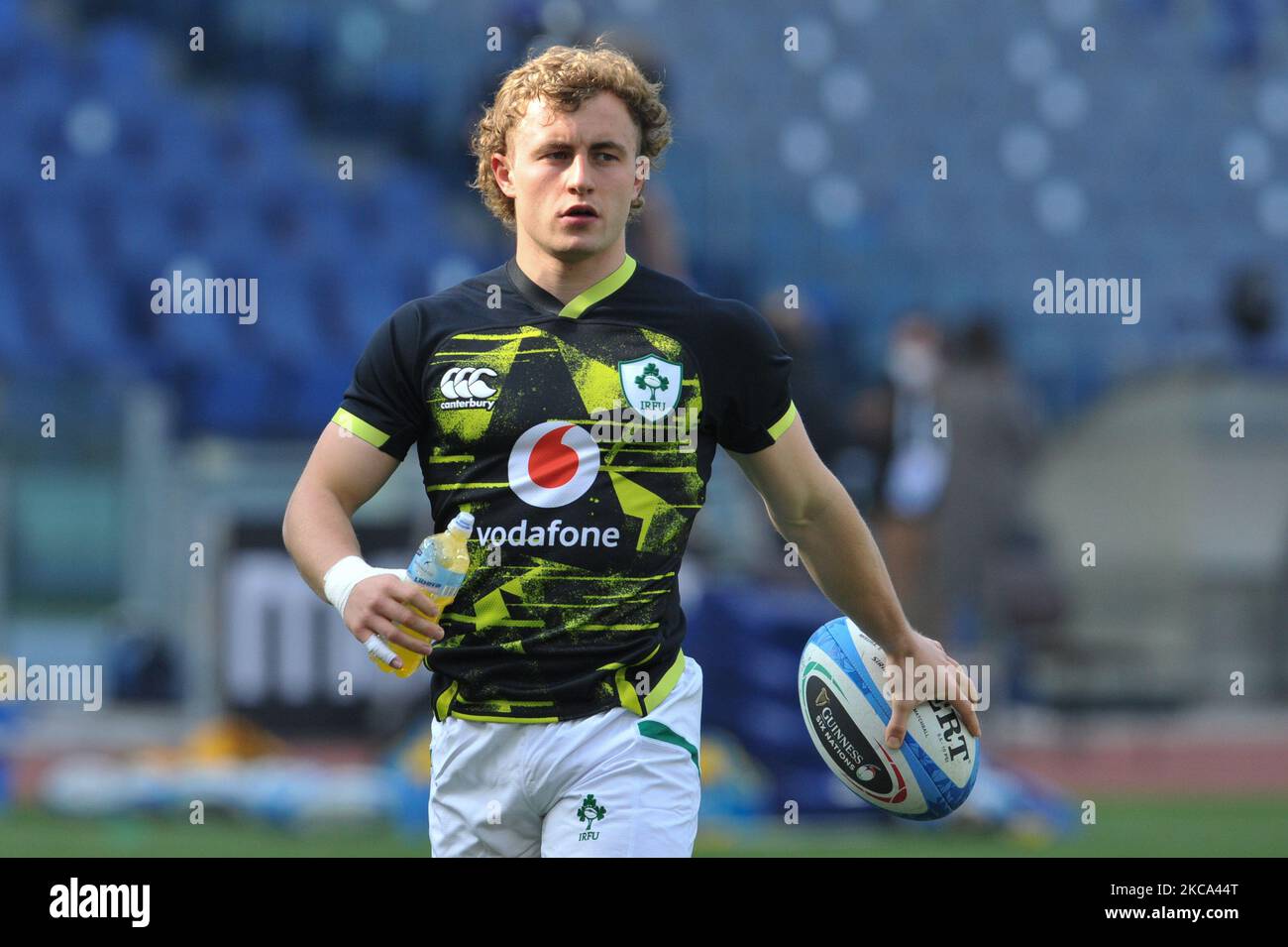 Craig Casey of Ireland during warm up before the 2021 Guinness Six ...