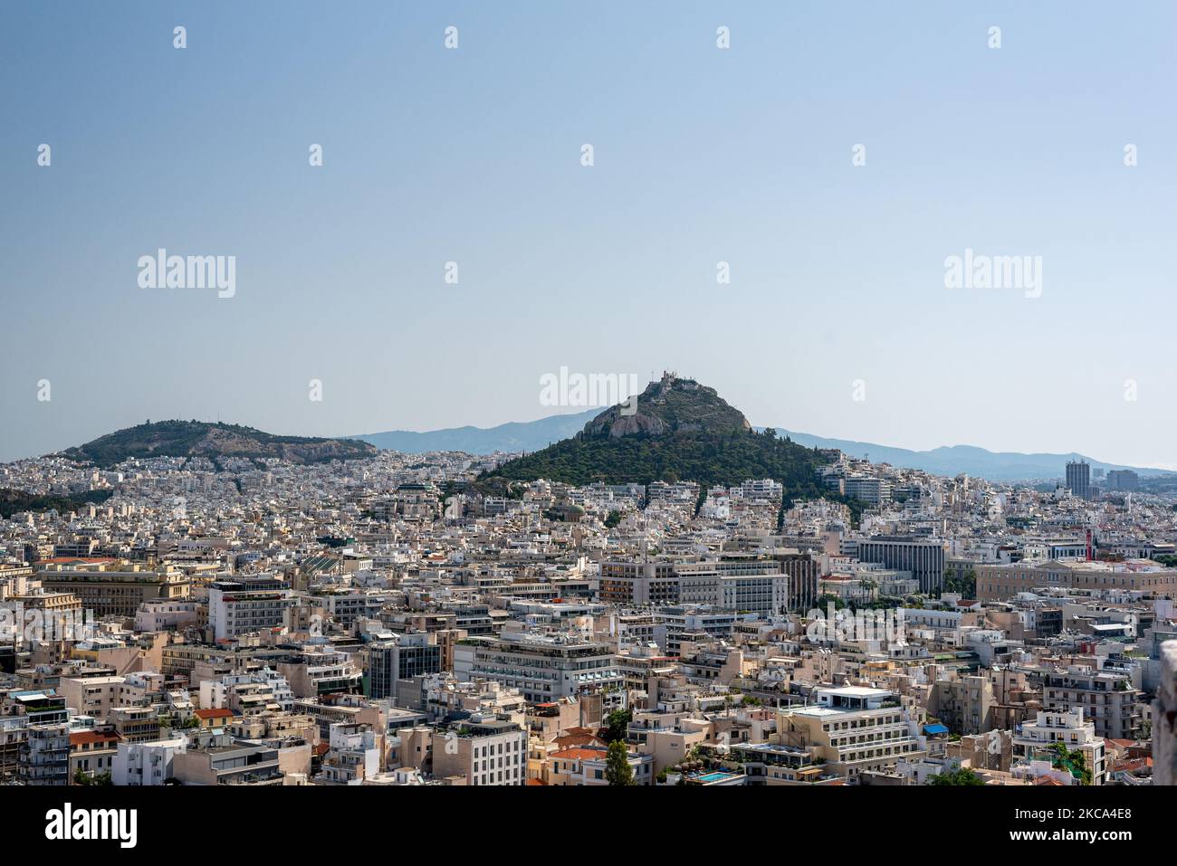 Athens, Greece - City view from the Acropolis Stock Photo - Alamy