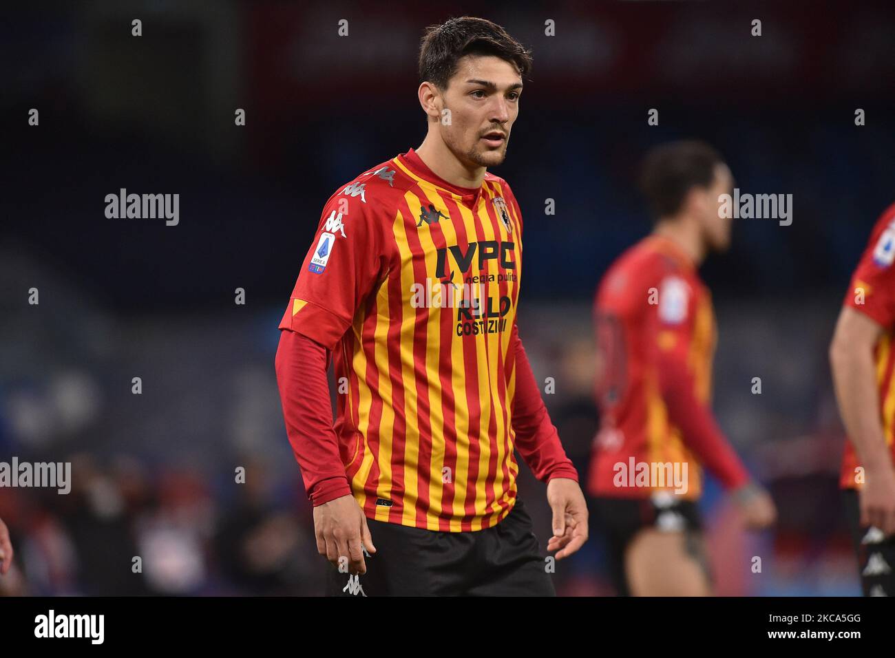 Federico Barba of Benevento Calcio during the Serie A match between SSC ...
