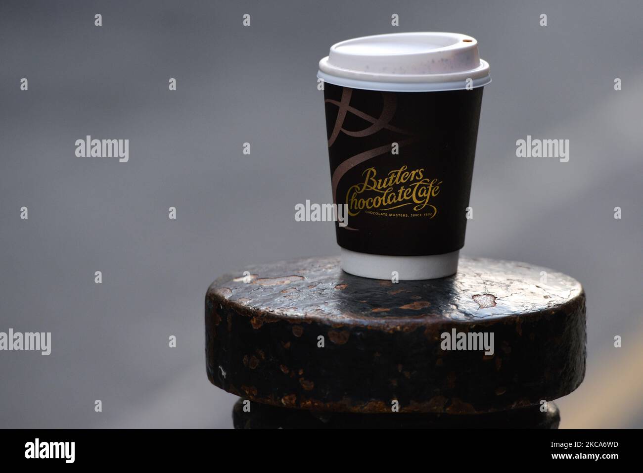 Buttlers cup of coffee hi-res stock photography and images - Alamy