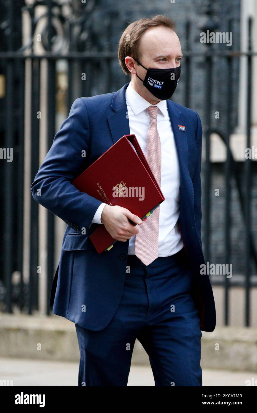 Secretary Of State For Health And Social Care Matt Hancock