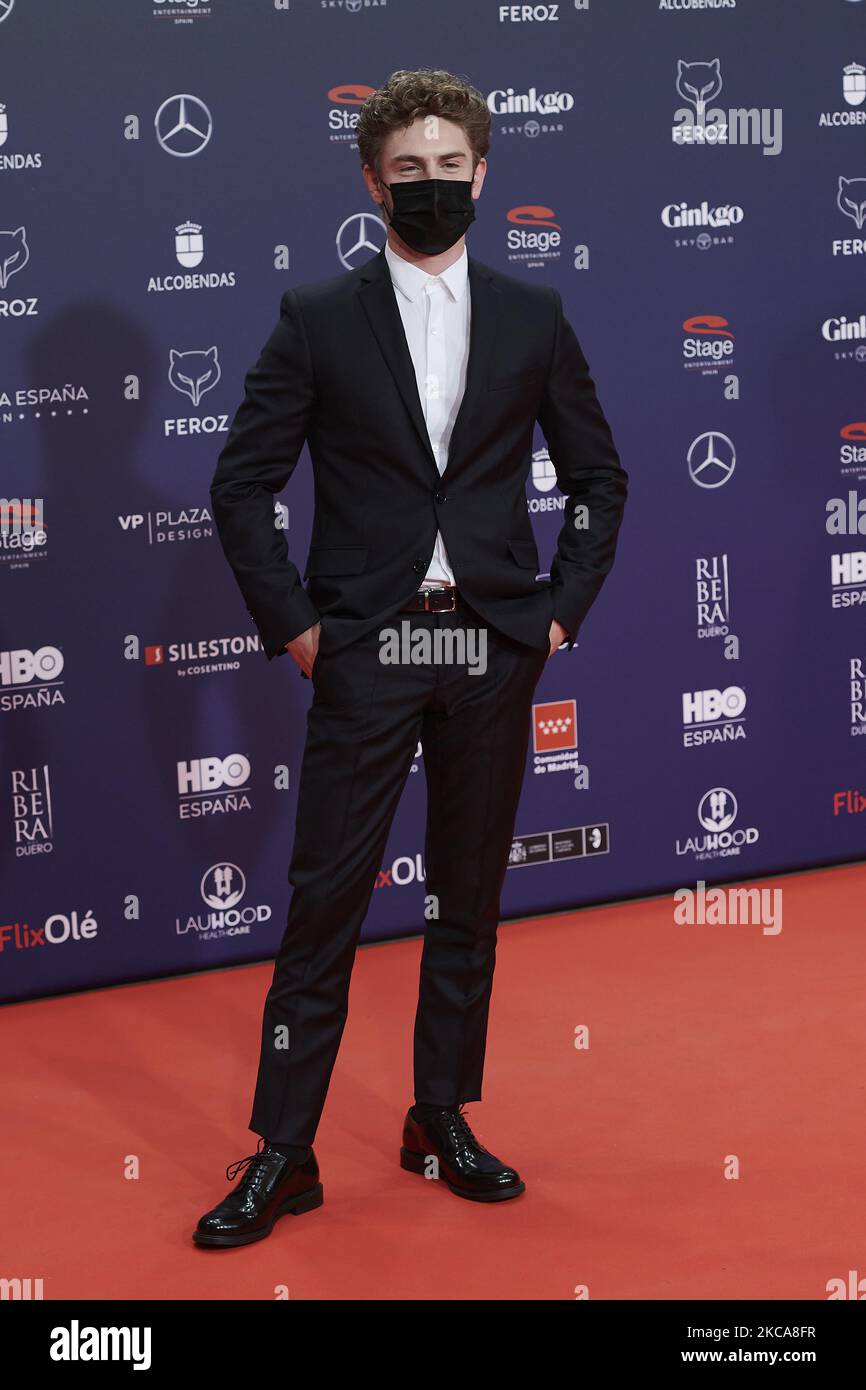 Patrick Criado attends the Feroz Awards 2021 Red Carpet at VP Hotel ...