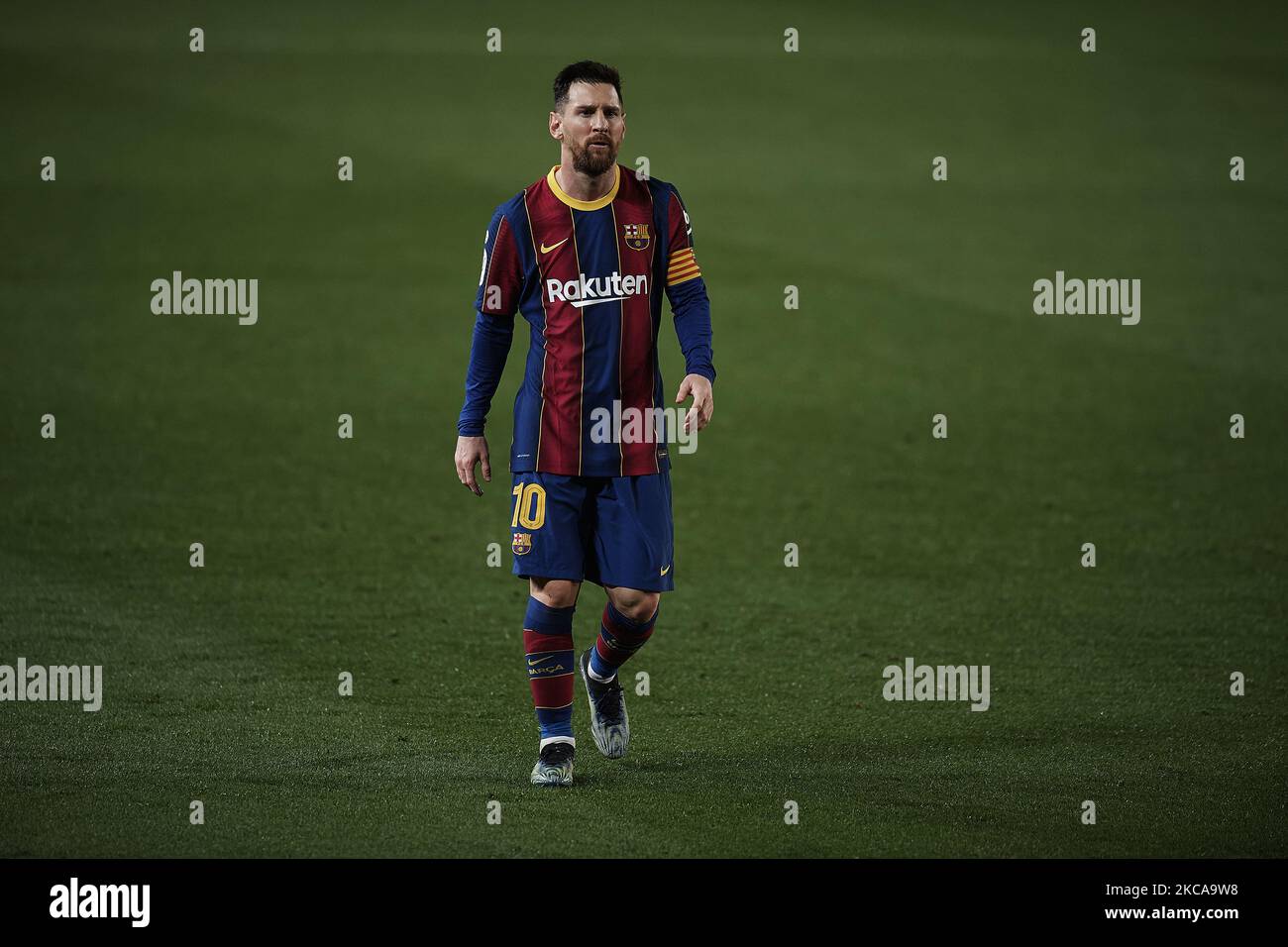 Lionel messi of barcelona walks hi-res stock photography and images - Alamy