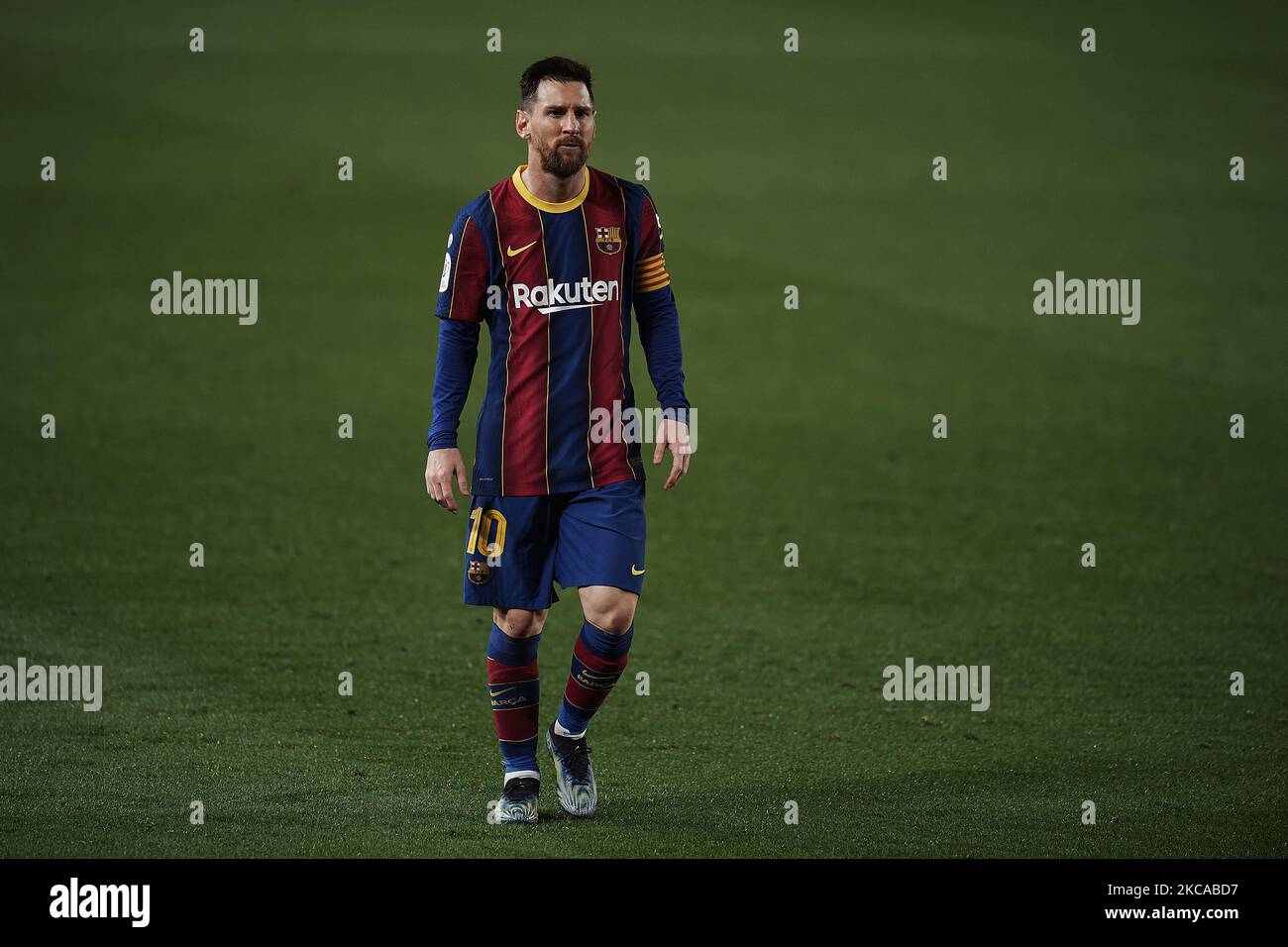 Lionel messi of barcelona walks hi-res stock photography and images - Alamy