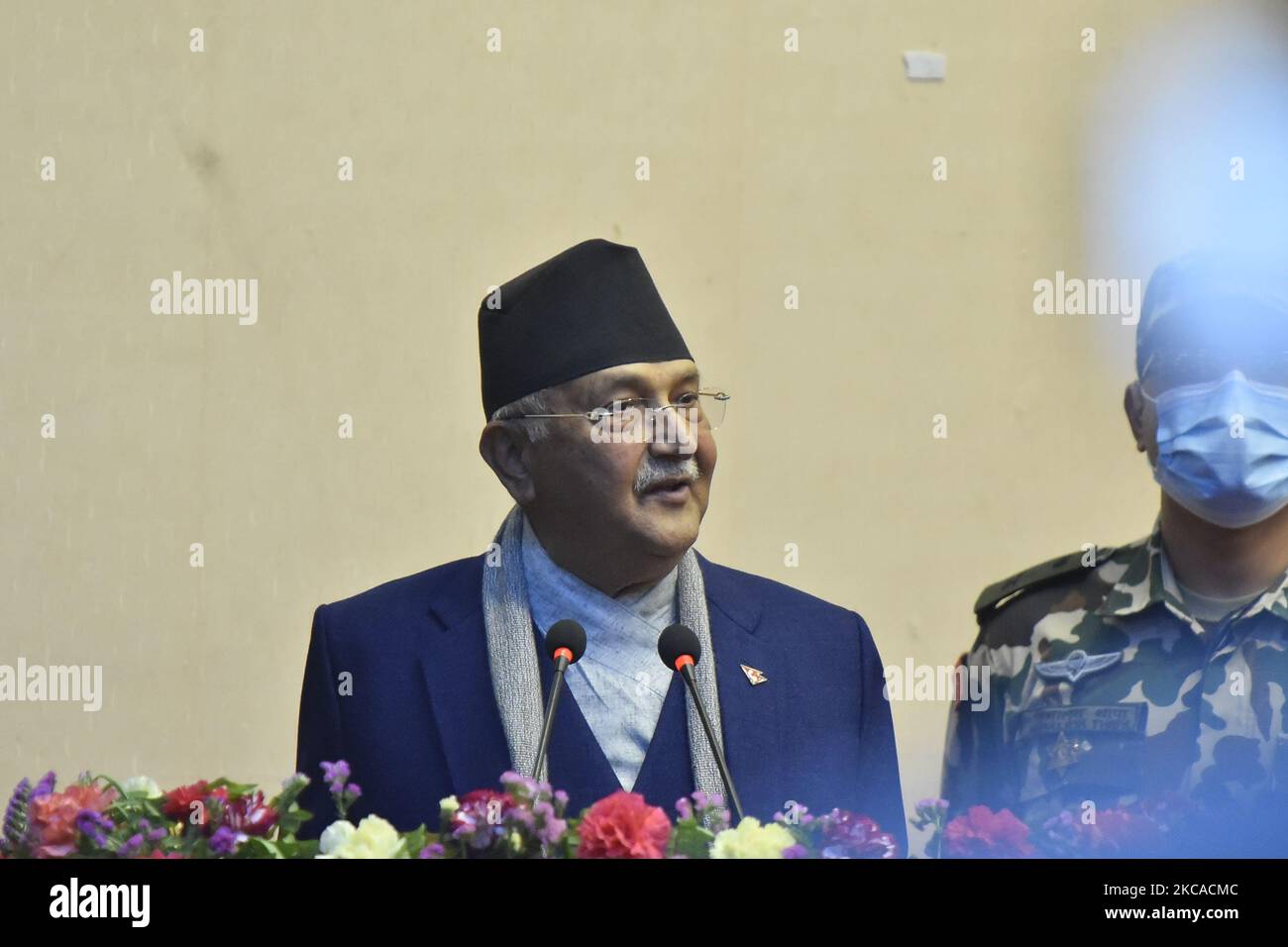 General secretary of communist party of nepal netra bikram chand hi-res ...