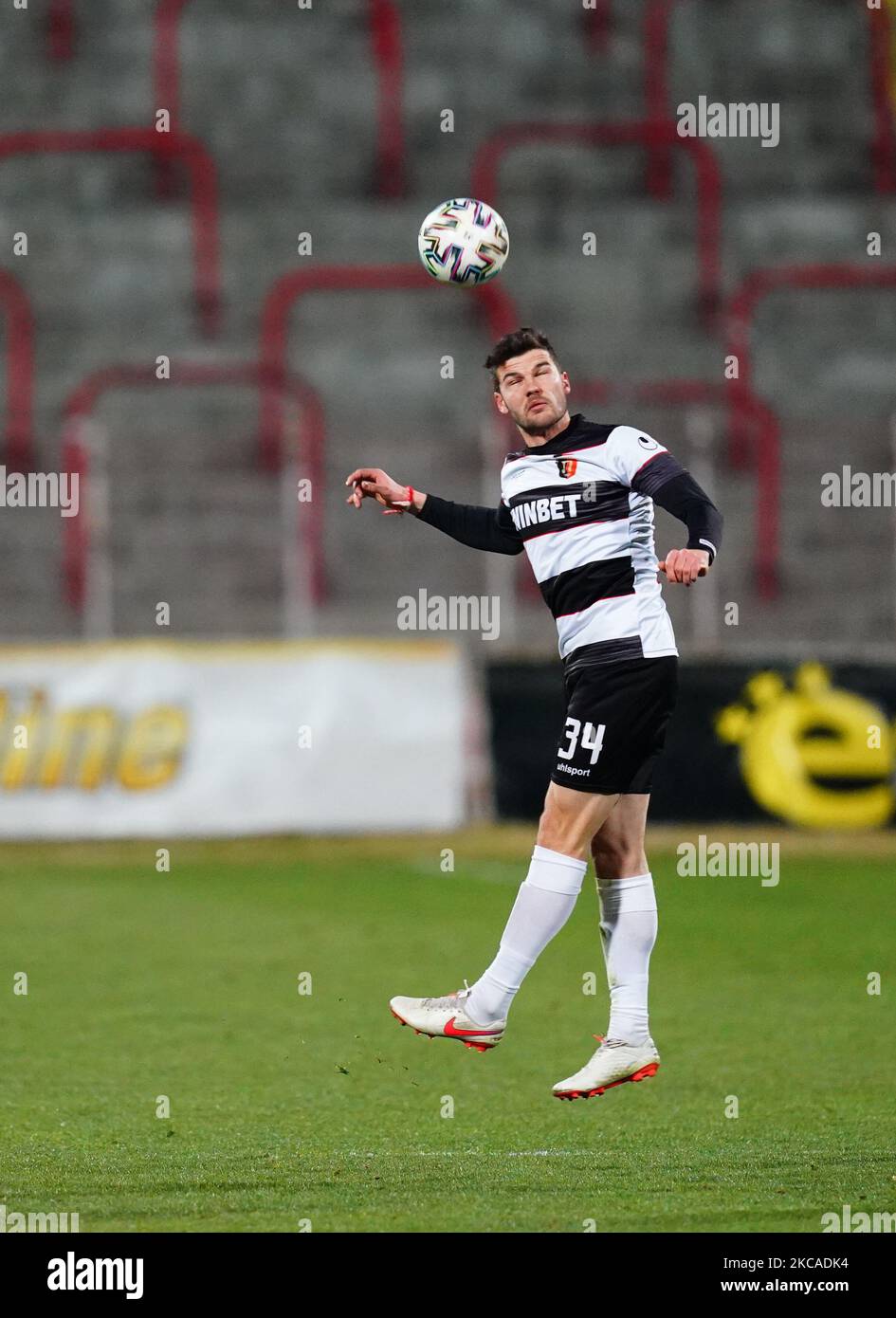 Petar Vitanov of Lokomotiv Plovdiv during the Efbet Liga match between CSKA Sofia and Lokomotiv ...