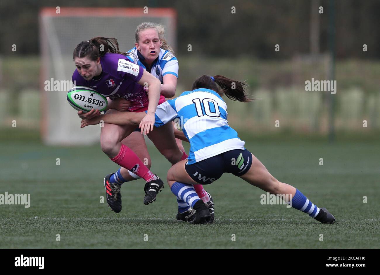 Cara Cookland and Jess Dadds of Darlington Mowden Park Sharks and Fran ...