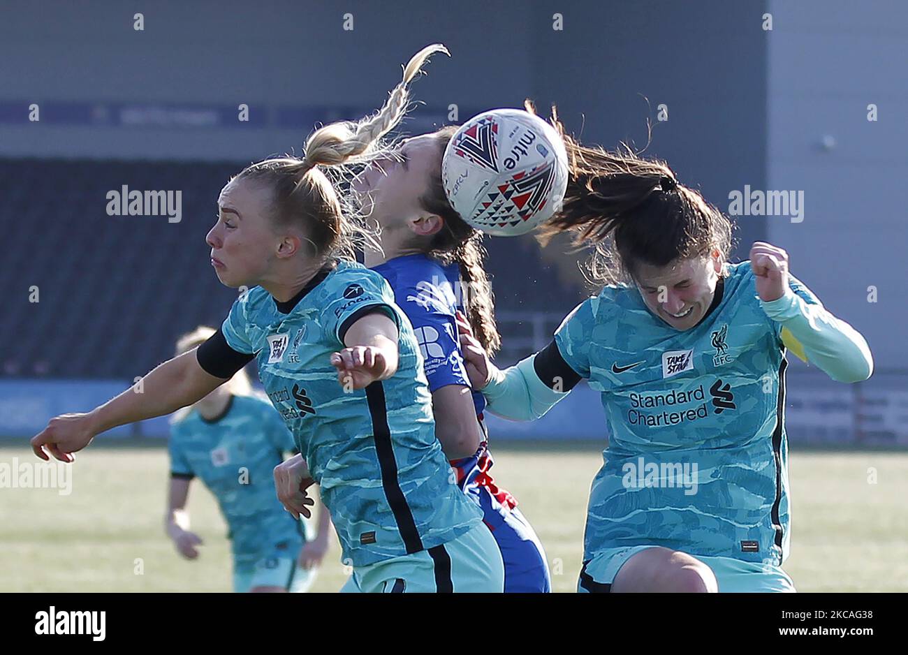 Niamh Fahey of Liverpool Women and Ashley Hodson of Liverpool Women ...