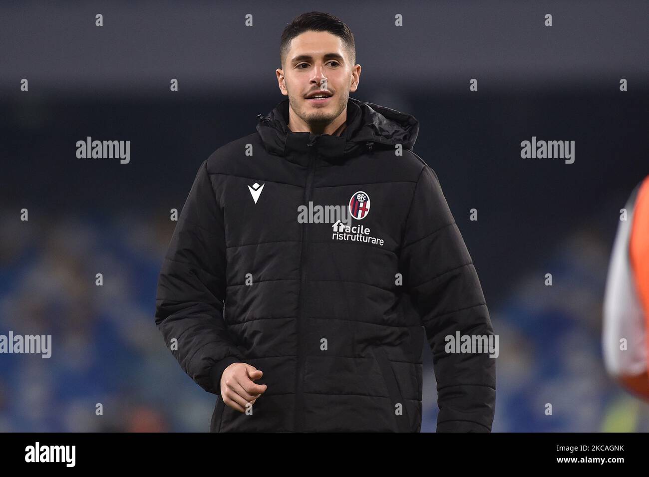 Angelo da Costa of Bologna FC during the Serie A match between SSC ...
