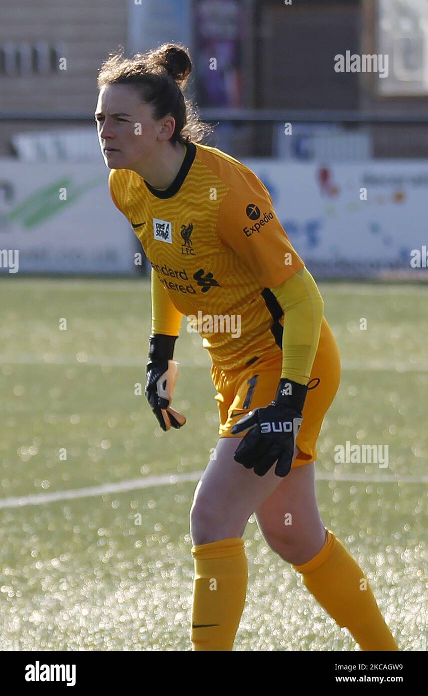 Rachael Laws of Liverpool Women during FA Women's Chanpionship between ...