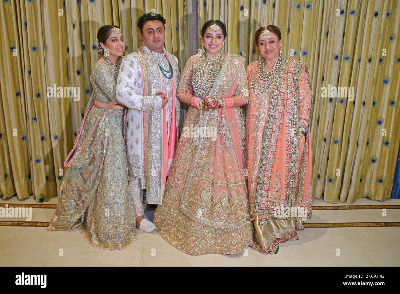 Bollywood filmmaker jp duttas wife bindiya goswami hi-res stock ...