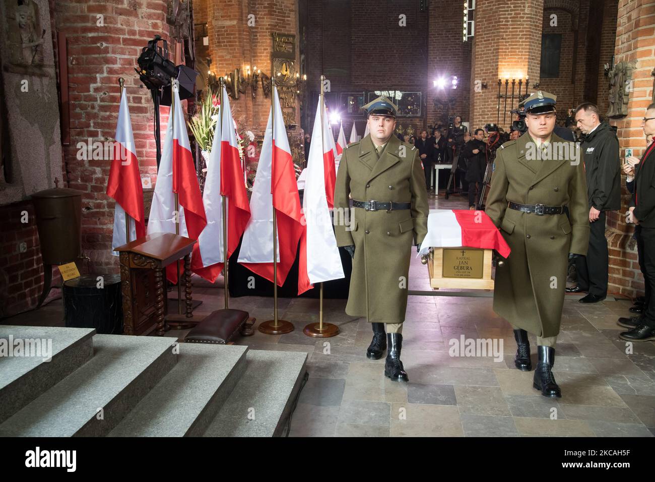 Gdansk, Poland. 4th November 2022. The state funeral of the nine ...