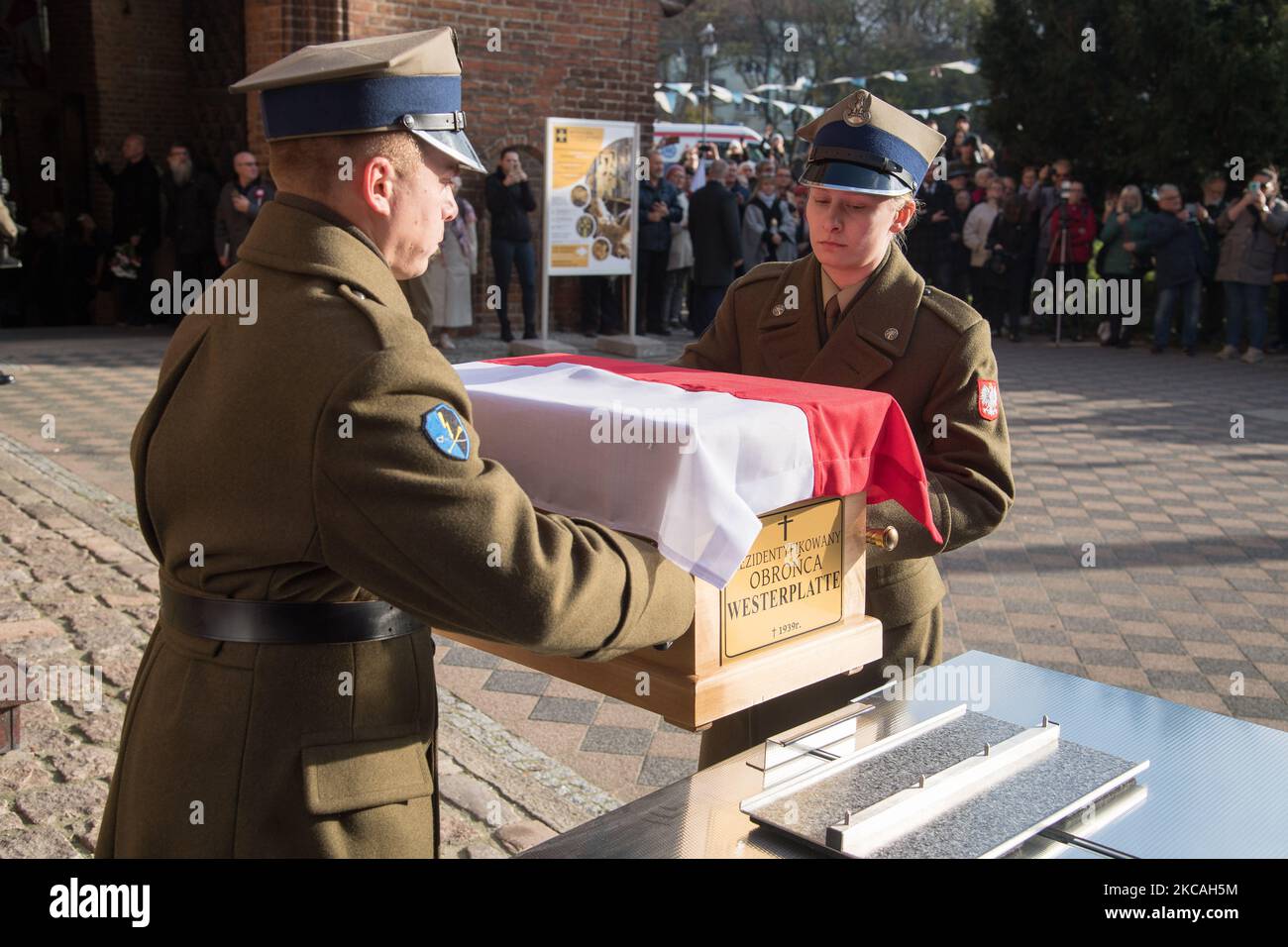 Gdansk, Poland. 4th November 2022. The state funeral of the nine ...