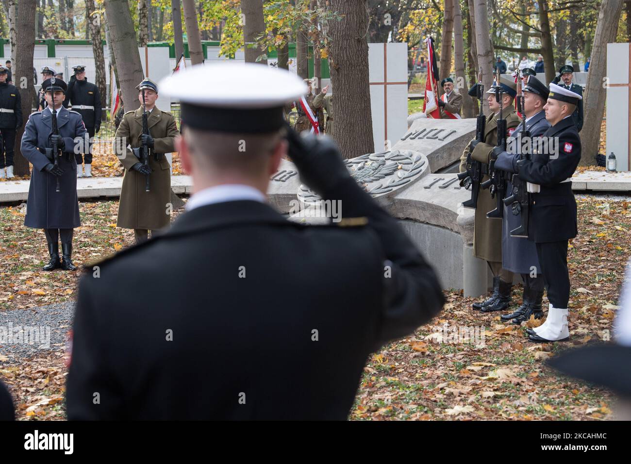 Gdansk, Poland. 4th November 2022. The state funeral of the nine ...
