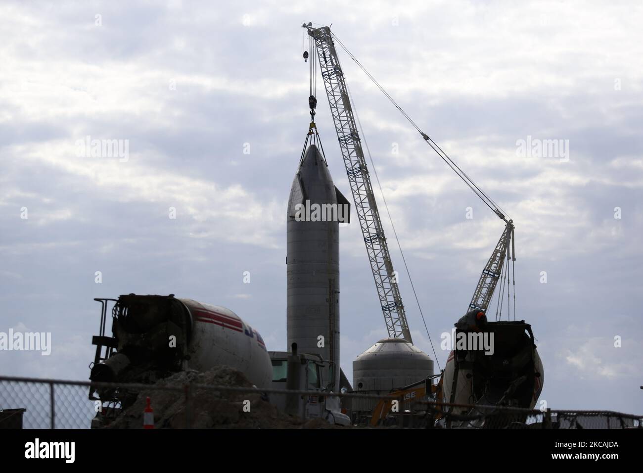 Spacexs new starship sn hi-res stock photography and images - Alamy