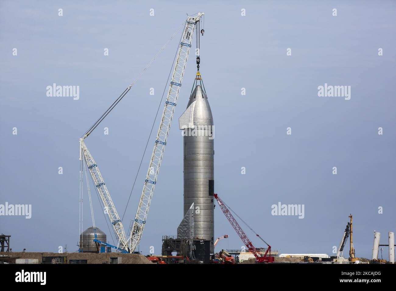 Spacexs new starship sn hi-res stock photography and images - Alamy