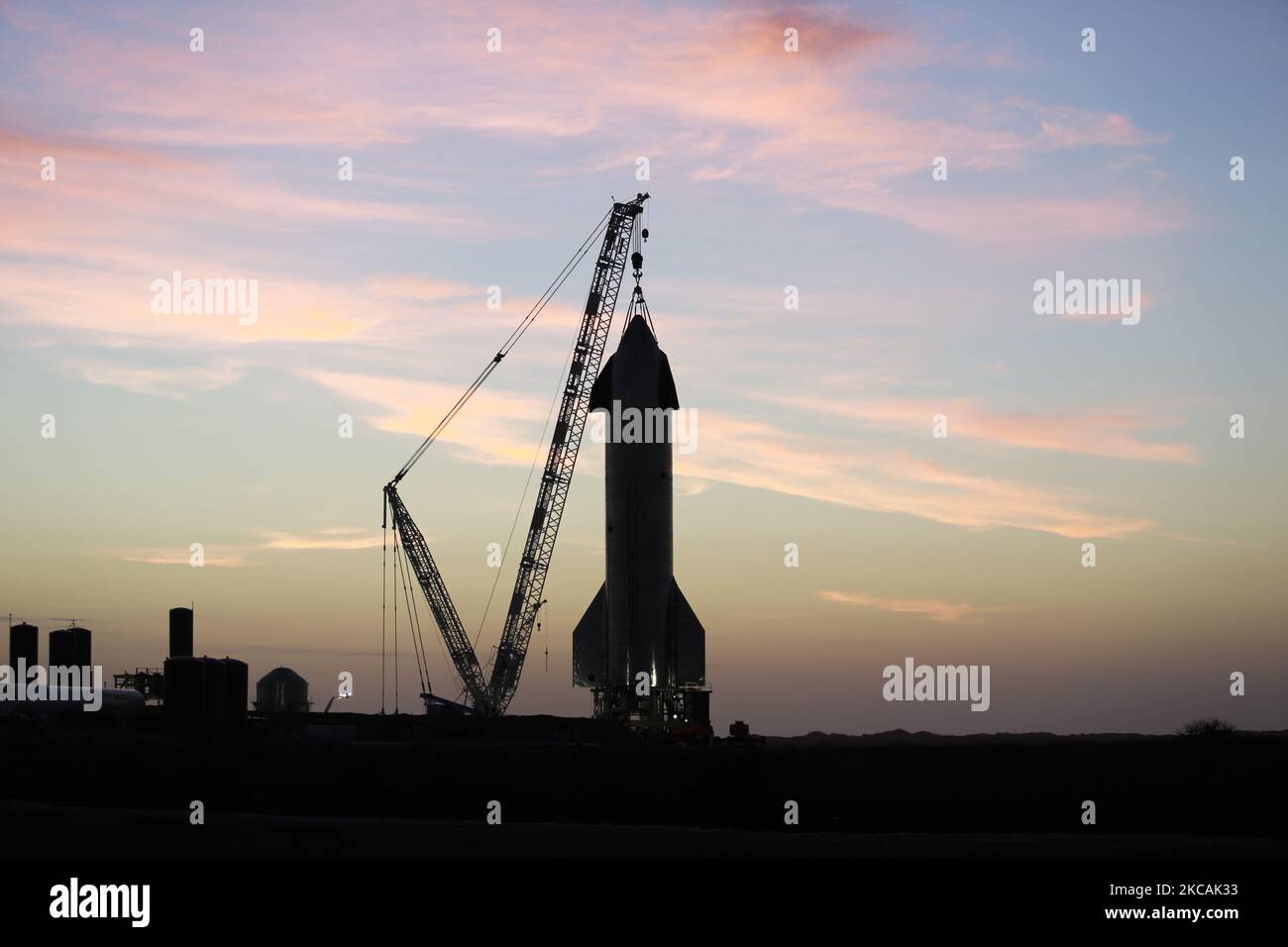 Spacex starship sn 11 hi-res stock photography and images - Alamy