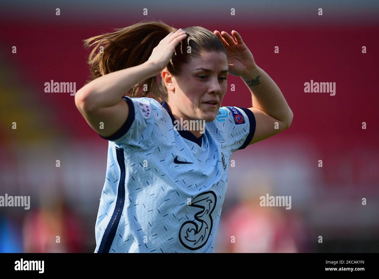 Maren Mjelde (Norway) of Chelsea FC during the Women's UEFA Champions ...