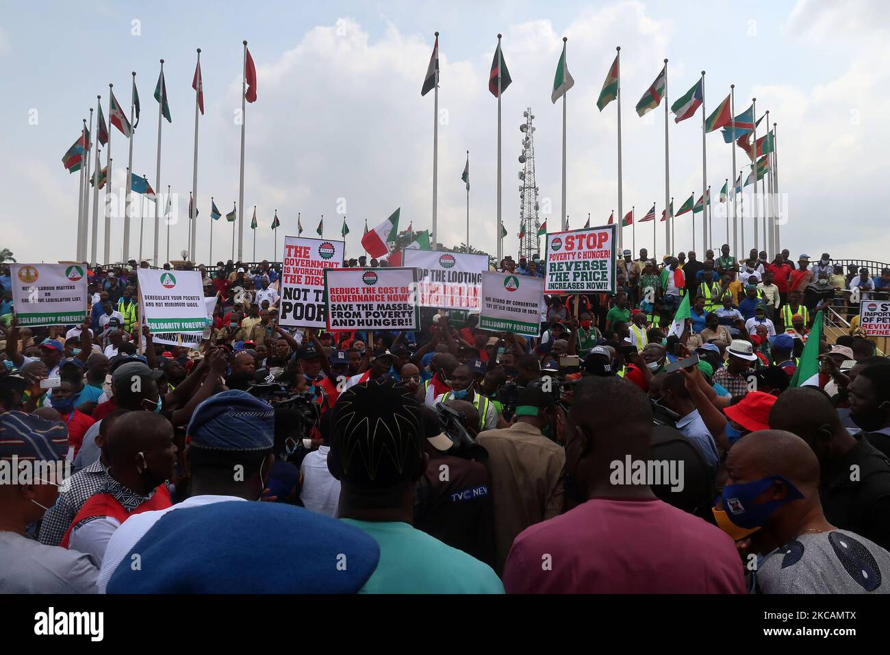 Nigerian labour congress hi-res stock photography and images - Alamy