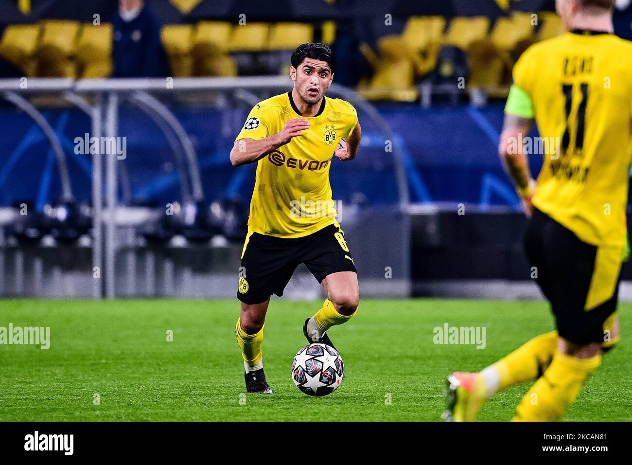 Mahmoud Dahoud ( Dortmund ) during the UEFA Champions League round of ...