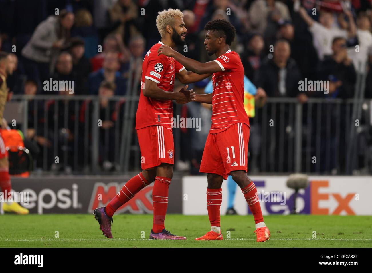 Munich, Germany, 1st November 2022. Eric-Maxim Choupo-Moting of Bayern ...