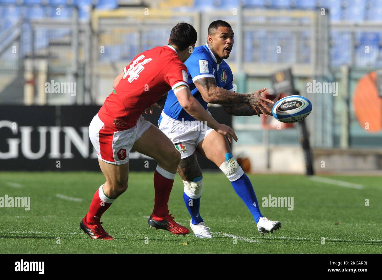 Monty ioane six nations hi-res stock photography and images - Alamy