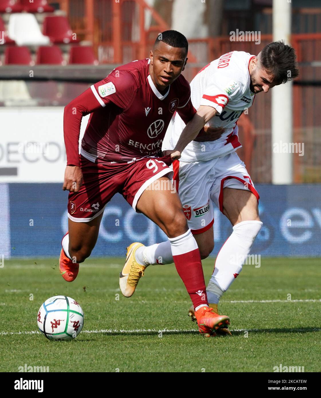 Rigoberto Rivas of Reggina 1914 during the Serie B match between ...