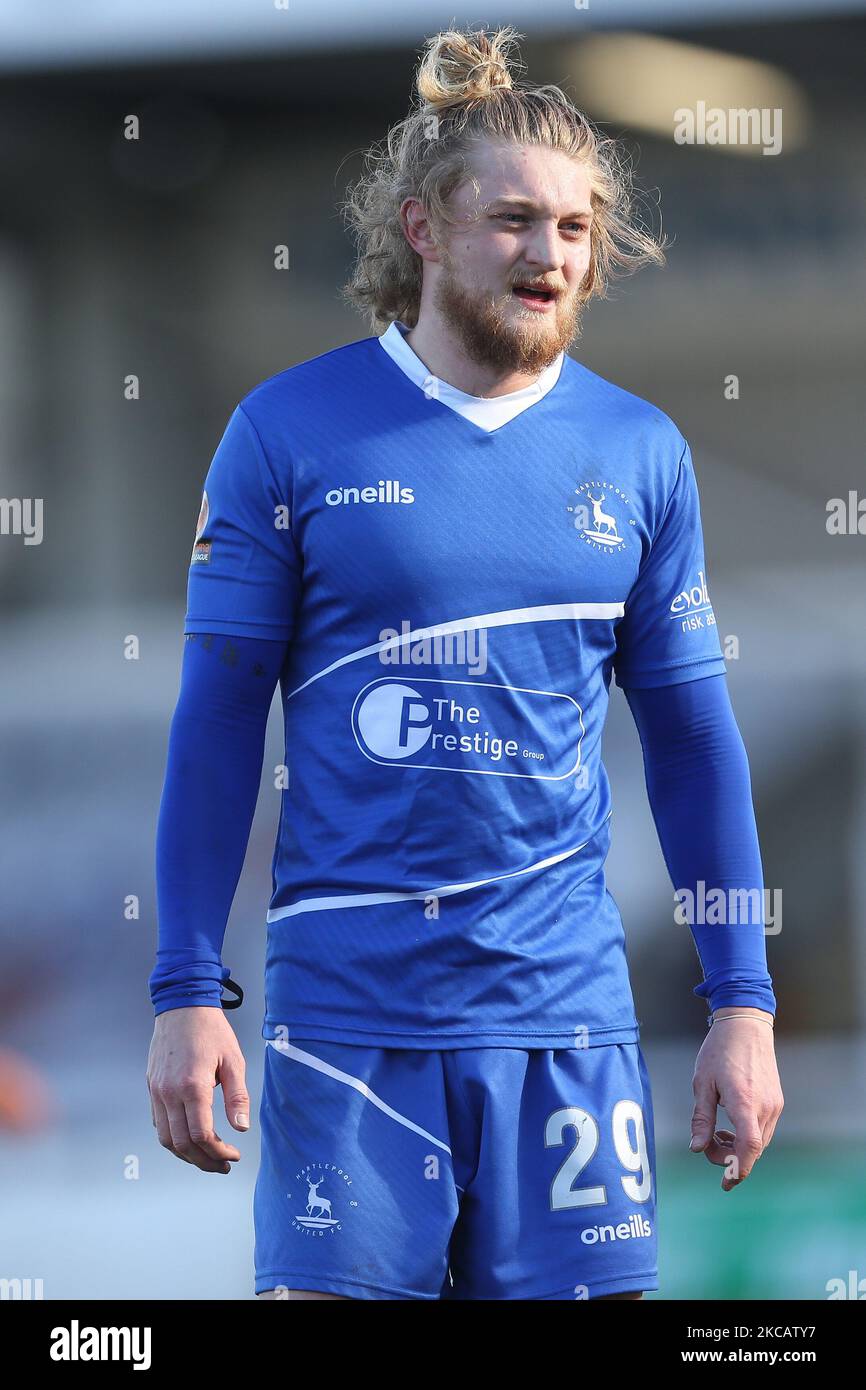 Luke armstrong of hartlepool united hi-res stock photography and images ...
