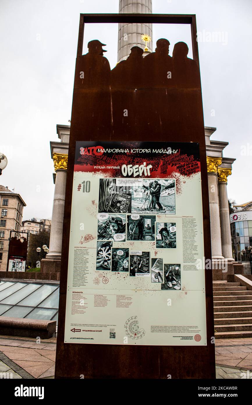 "Painted History of Maidan" art exhibition located at Maidan ...