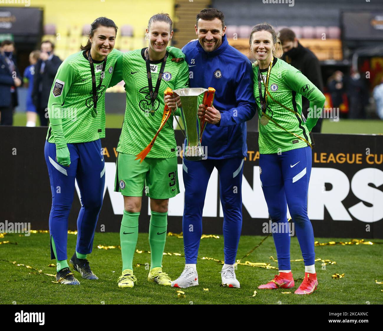 Zecira musovic chelsea trophy hi-res stock photography and images - Alamy