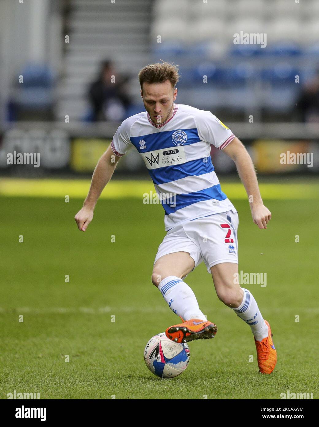 QPRs Todd Kane on the ball during the Sky Bet Championship match ...