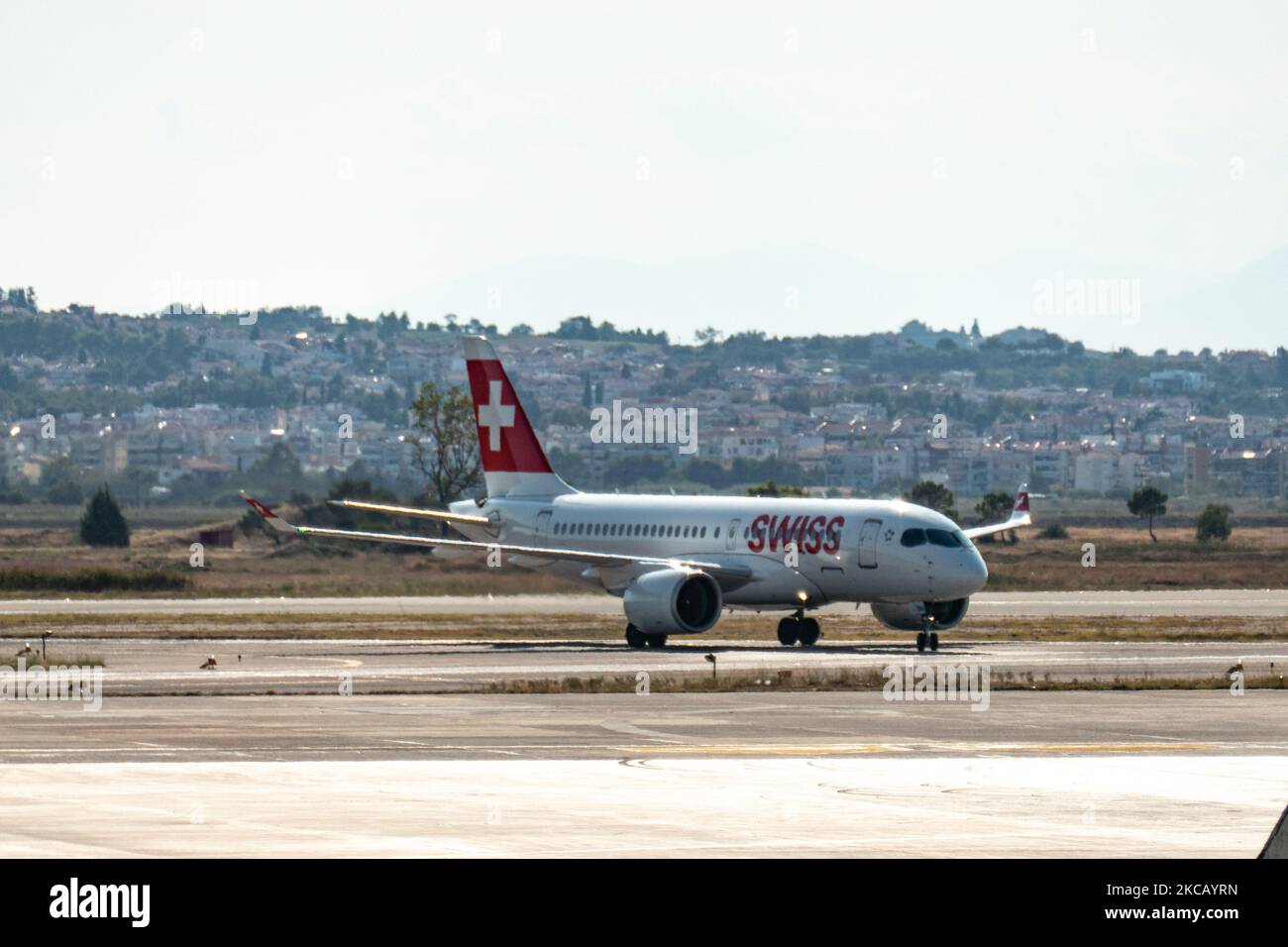 Swiss International Air Lines Airbus A220-100 the former Bombardier ...