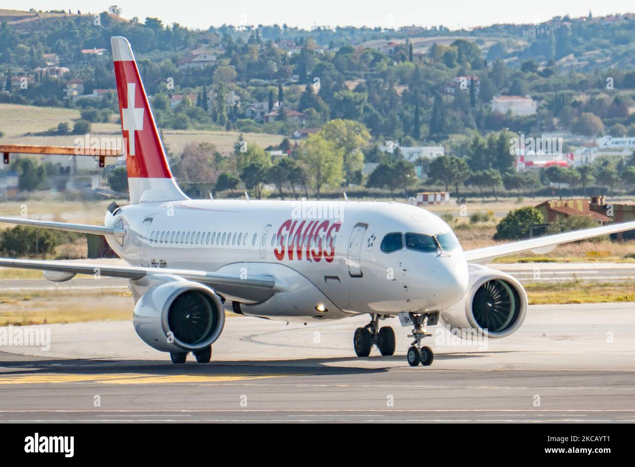 Airbus a220 cockpit hi-res stock photography and images - Alamy