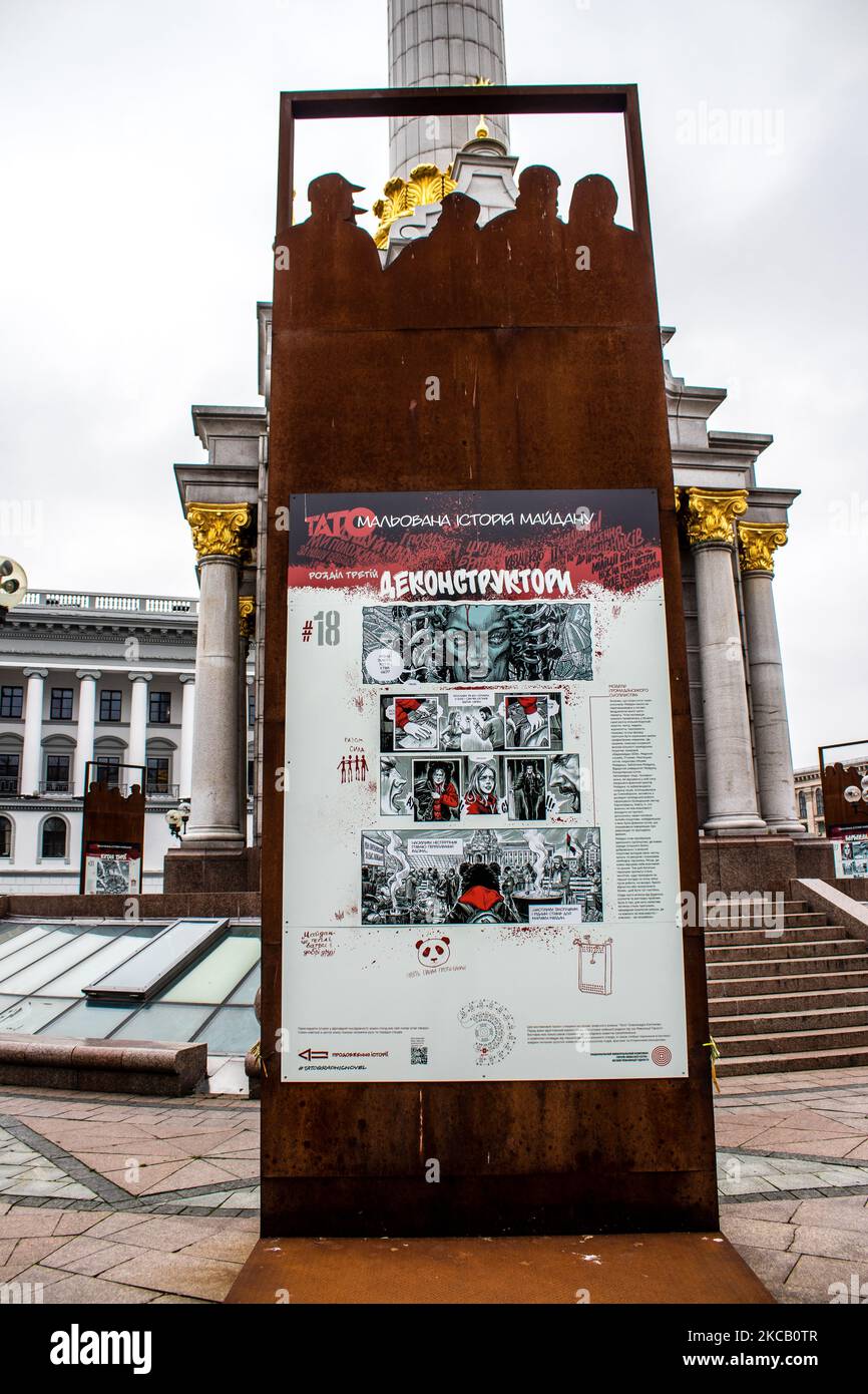 "Painted History of Maidan" art exhibition located at Maidan ...