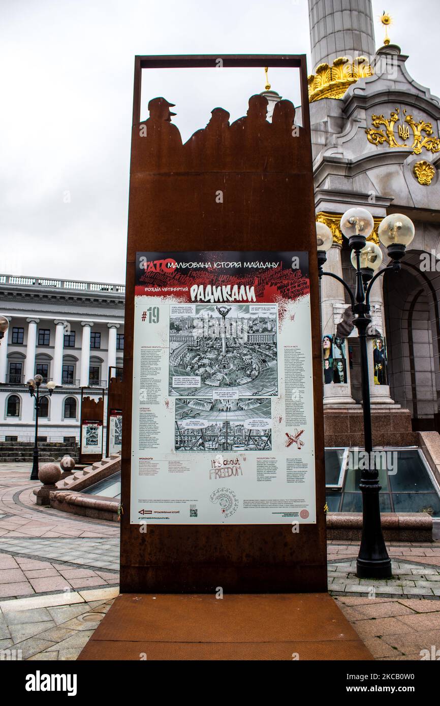 "Painted History of Maidan" art exhibition located at Maidan ...