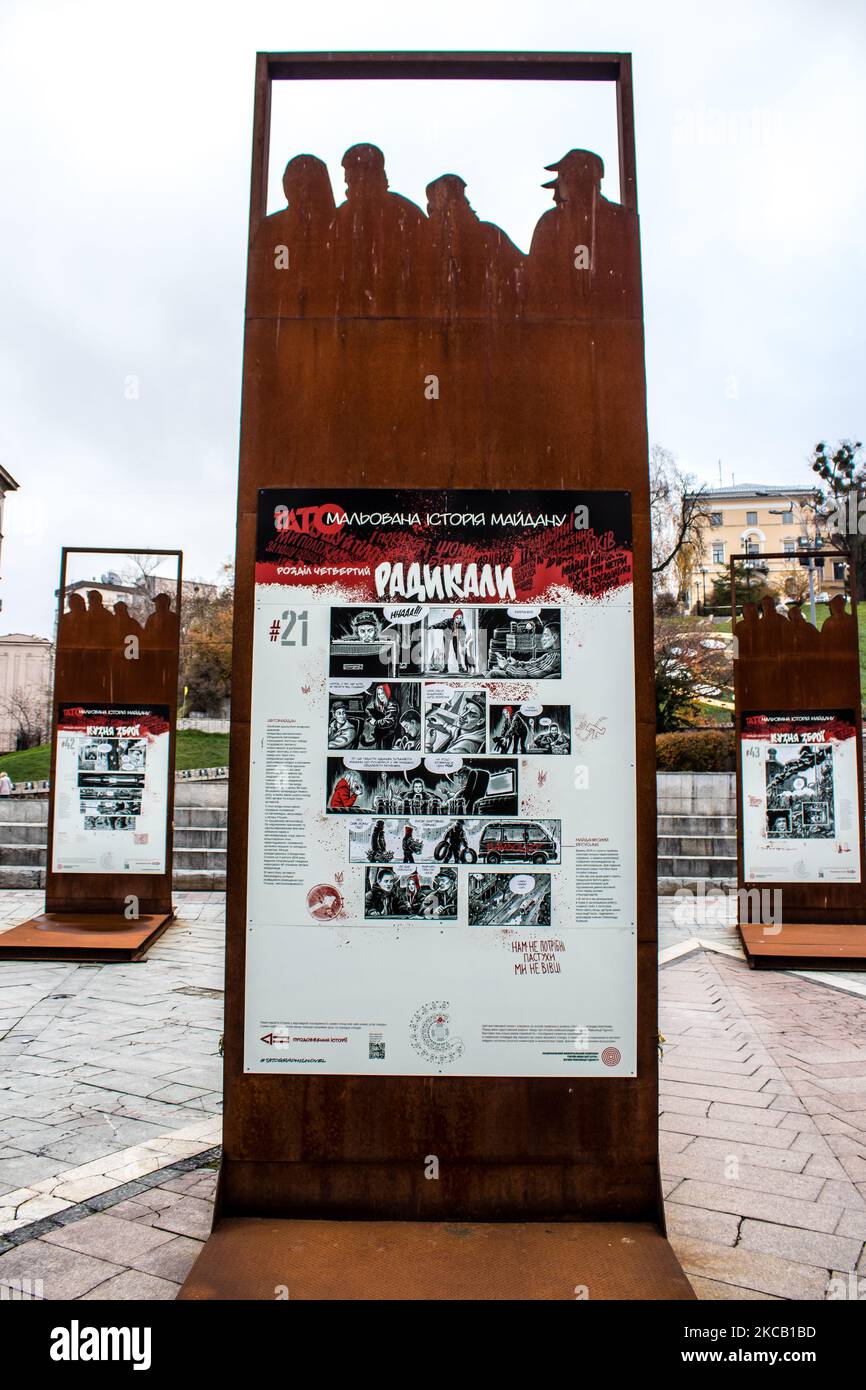 "Painted History of Maidan" art exhibition located at Maidan ...