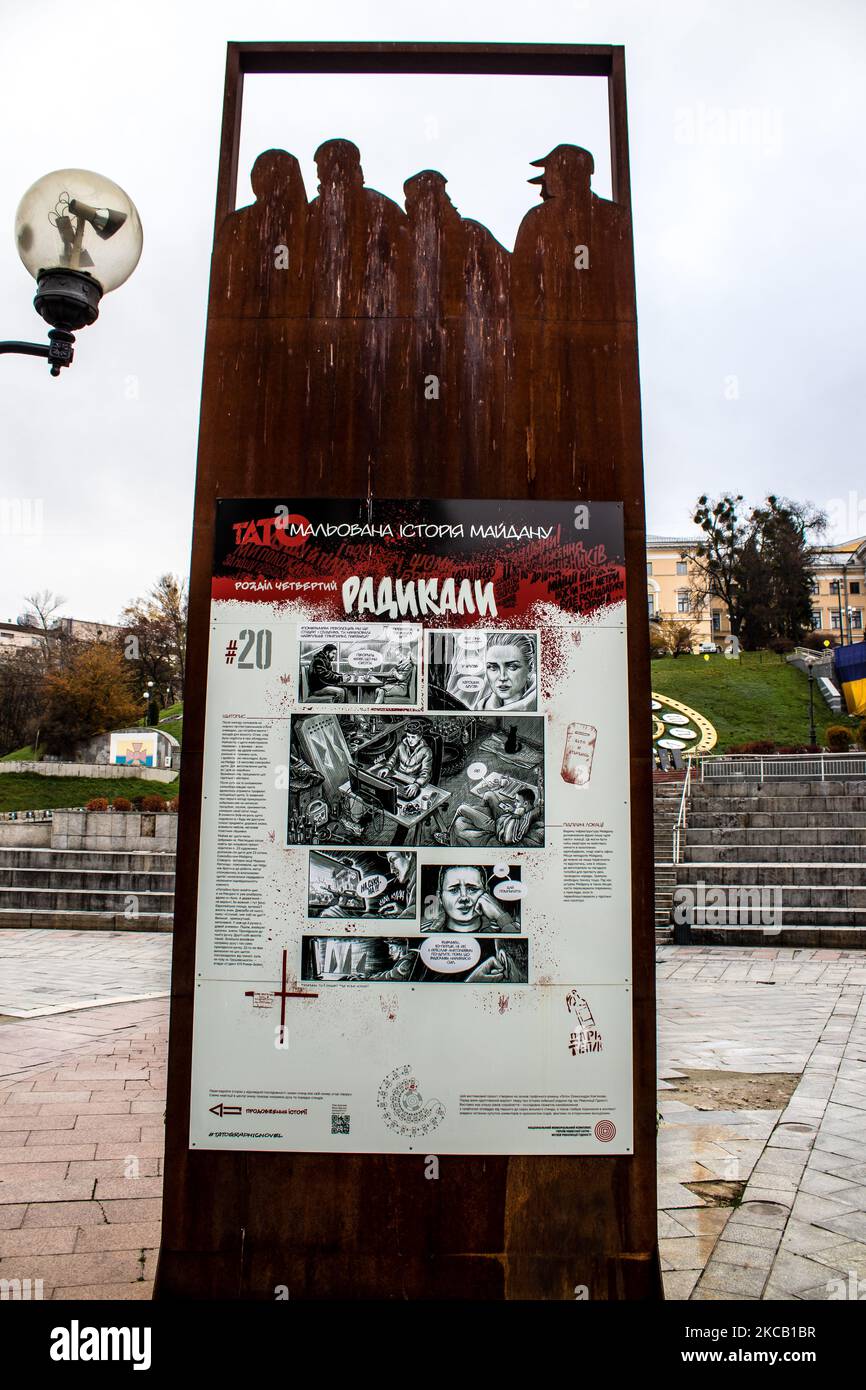 "Painted History of Maidan" art exhibition located at Maidan ...