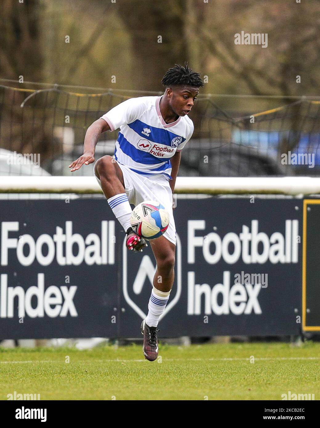 Kayden Williams Lowe of QPR during the Sky Bet Championship ...