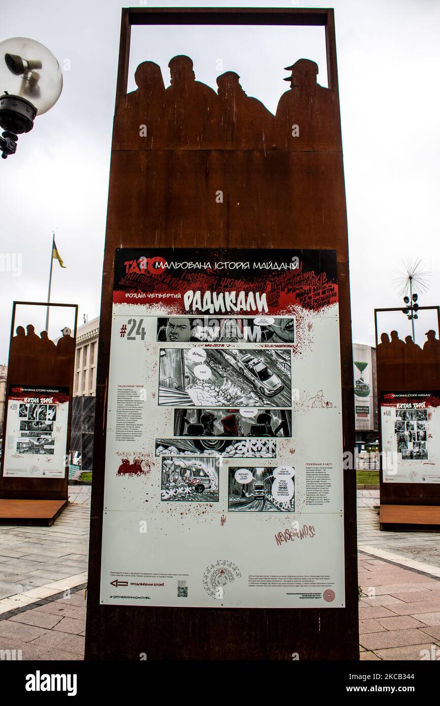 "Painted History of Maidan" art exhibition located at Maidan ...