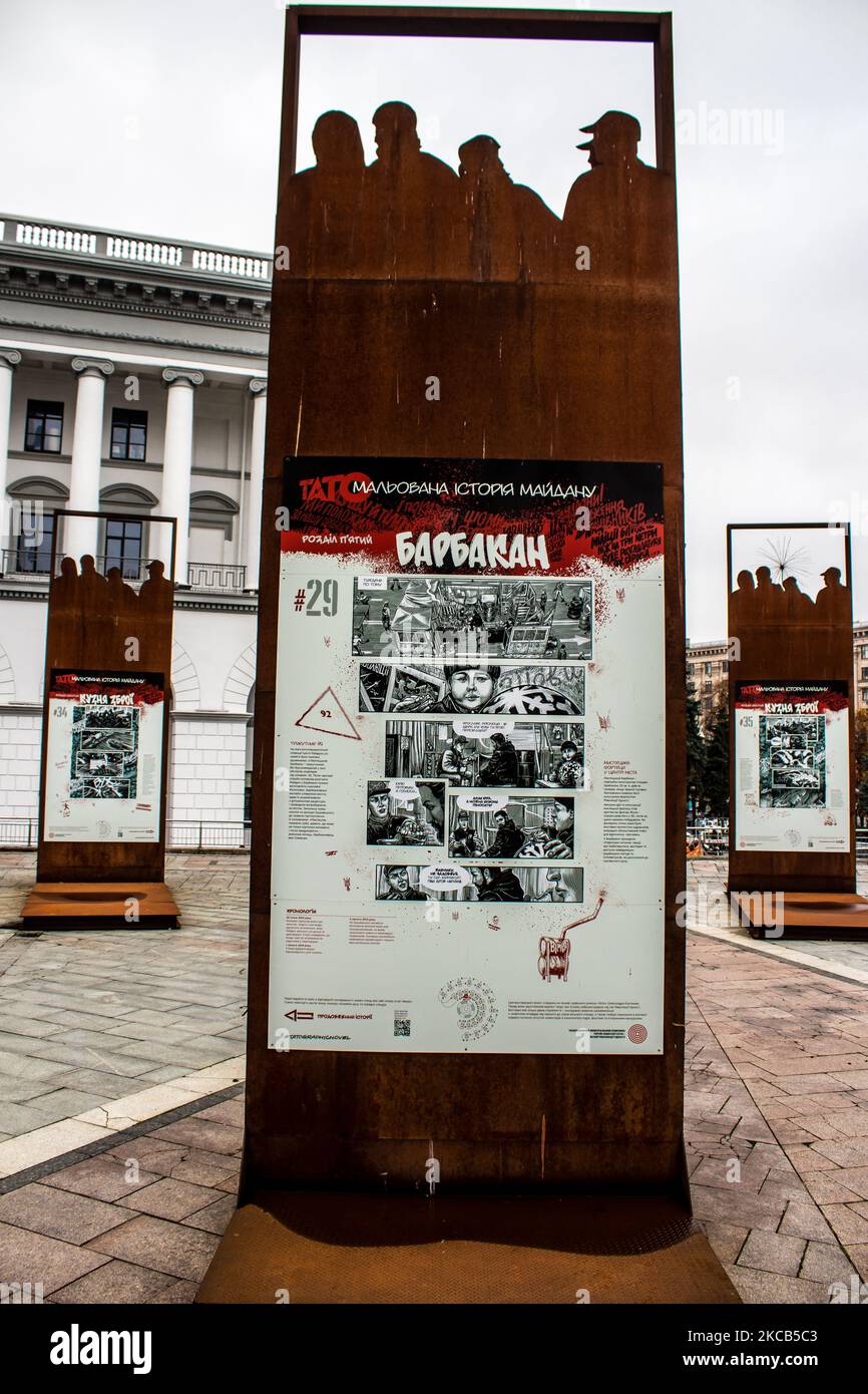 "Painted History of Maidan" art exhibition located at Maidan ...