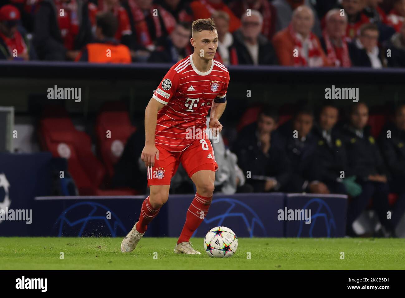Munich, Germany, 1st November 2022. Joshua Kimmich of Bayern Munchen ...