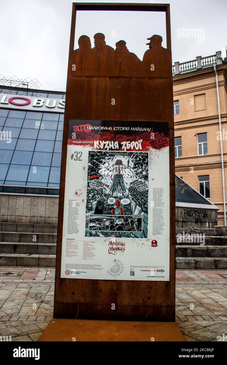 "Painted History of Maidan" art exhibition located at Maidan ...