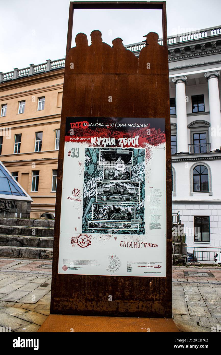 "Painted History of Maidan" art exhibition located at Maidan ...