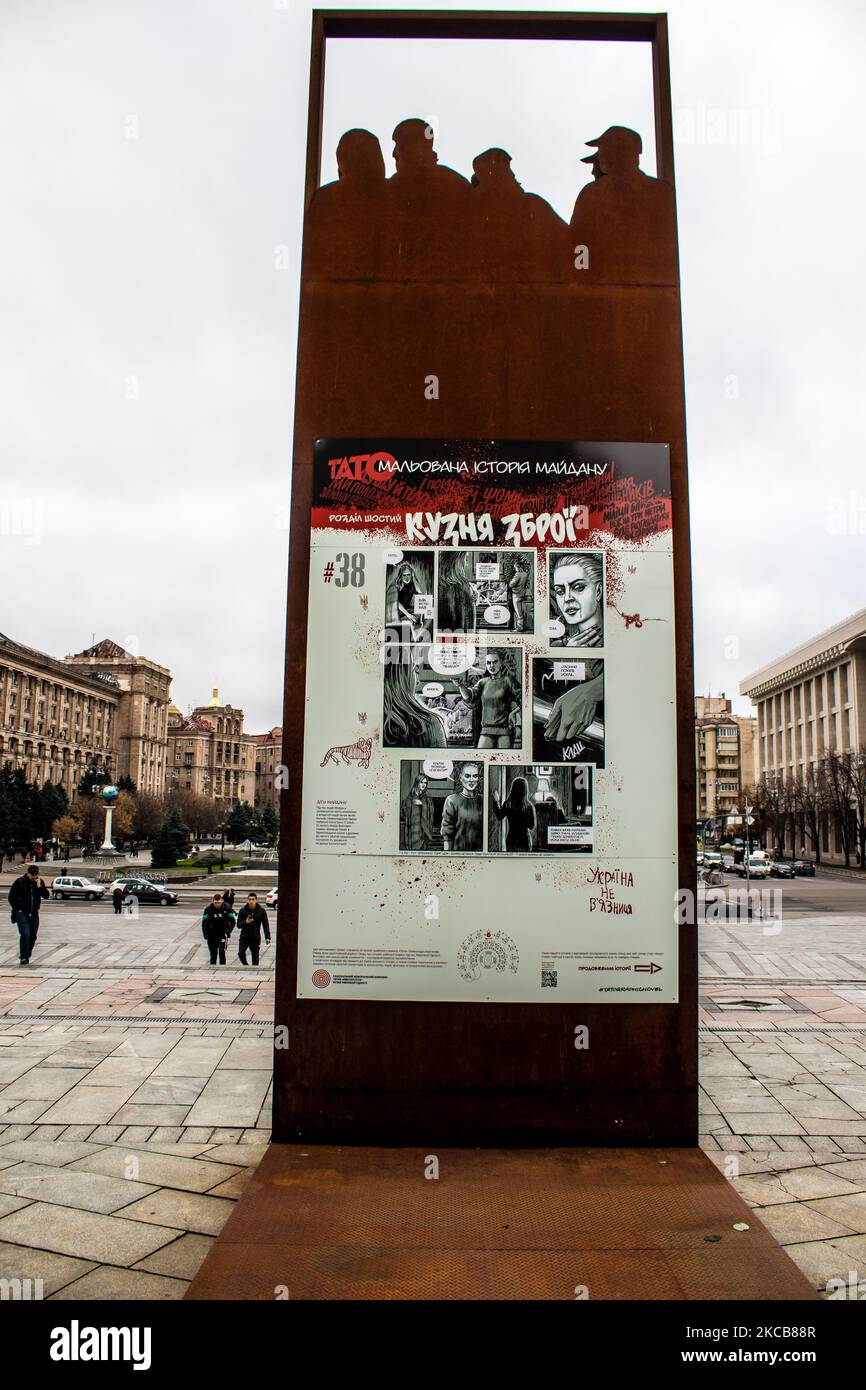 "Painted History of Maidan" art exhibition located at Maidan ...