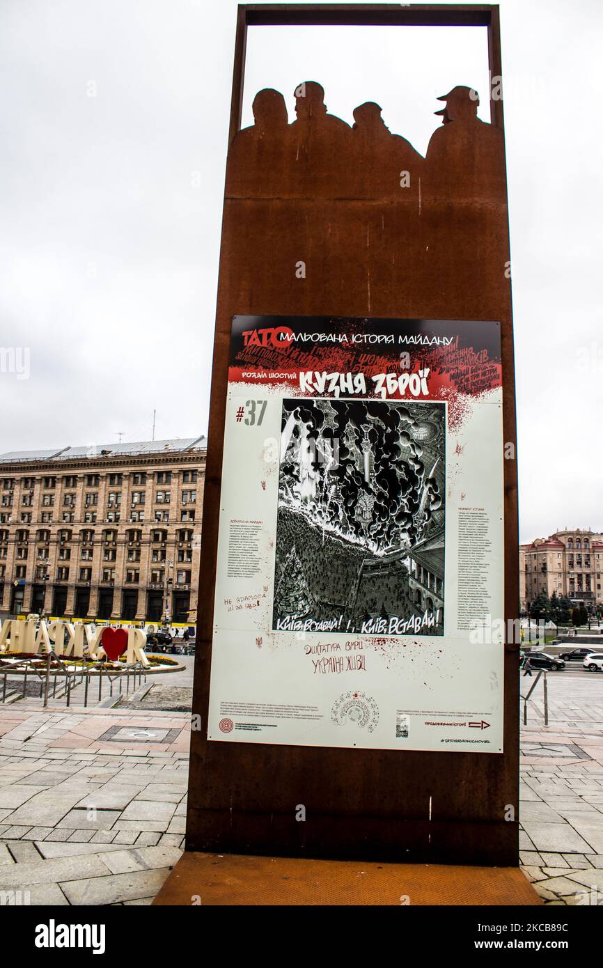 "Painted History of Maidan" art exhibition located at Maidan ...