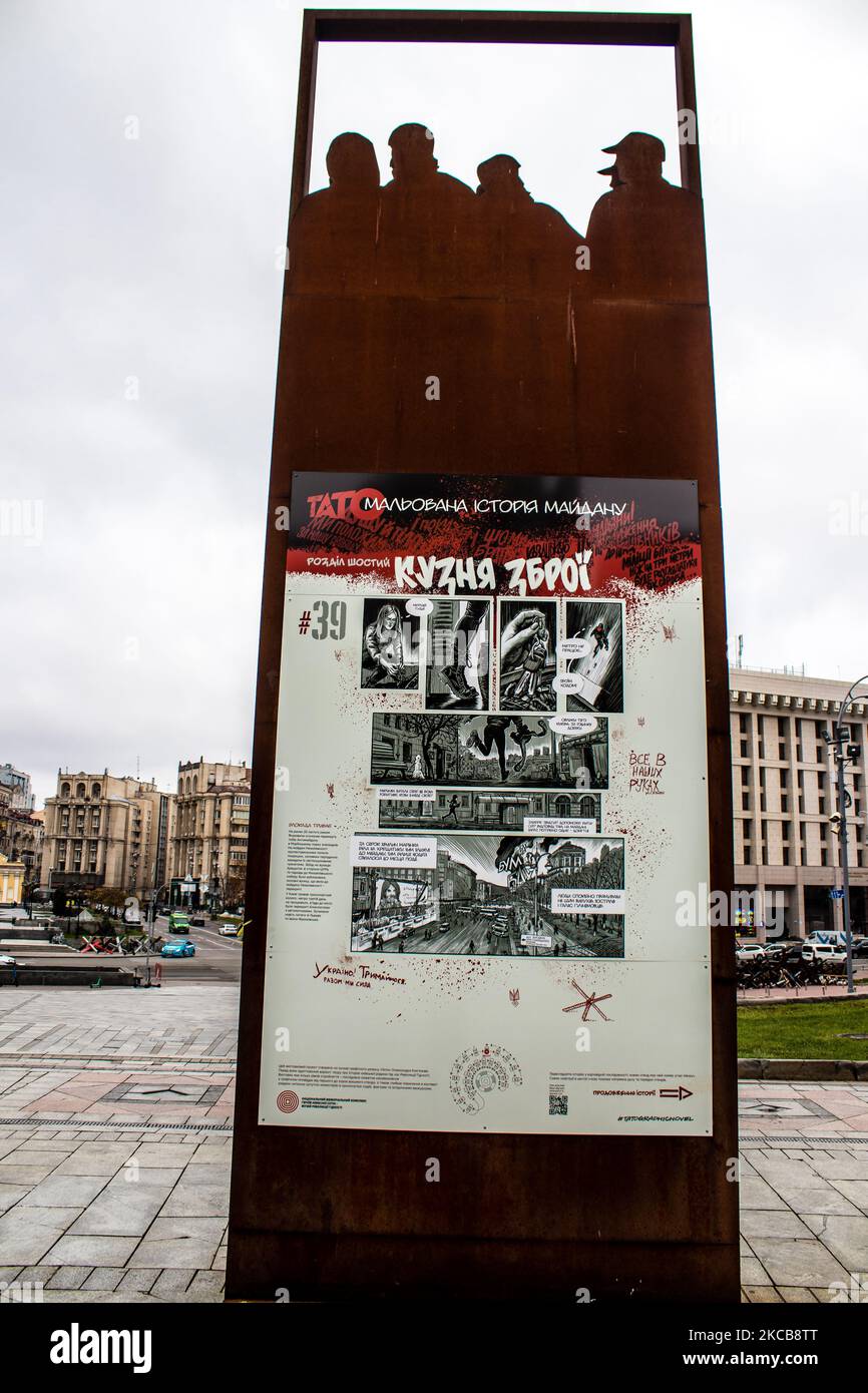 "Painted History of Maidan" art exhibition located at Maidan ...