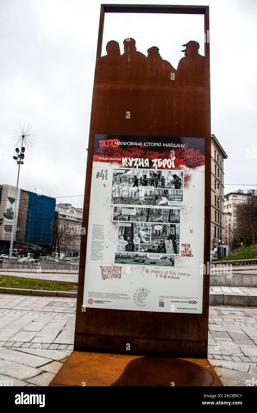 "Painted History of Maidan" art exhibition located at Maidan ...
